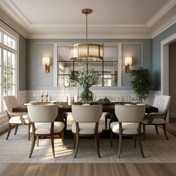 What Is a Transitional Dining Room: A Guide to Timeless Elegance - Homilo