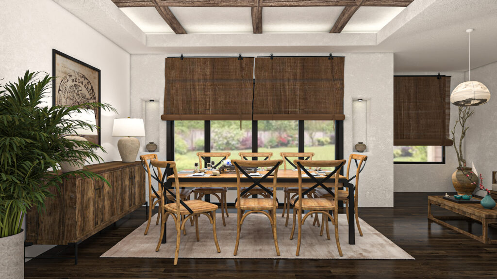 Symmetrical Rustic Charm - Homilo